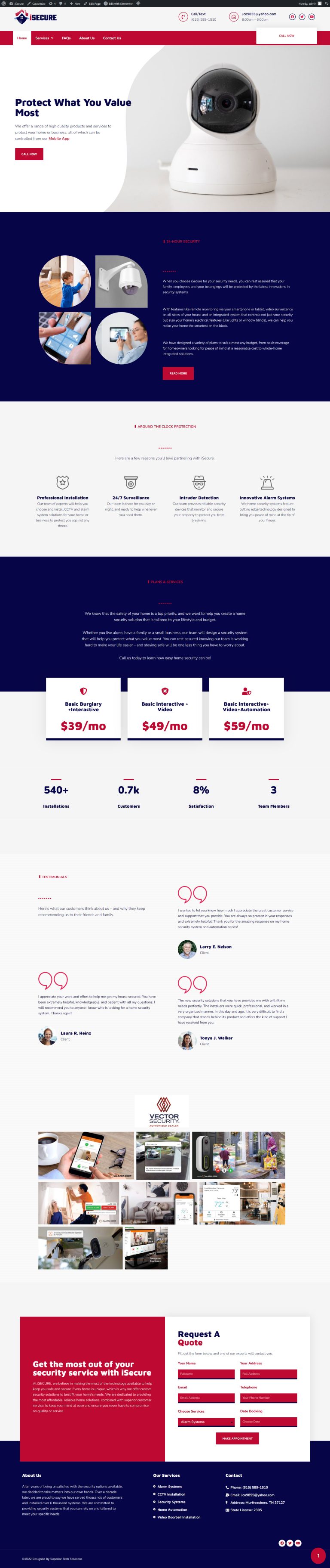 Web Portfolio - Superior Tech Solutions